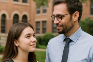 Meet Emily Miller and Niko Brown in Pregnant by My Ex’s Professor Dad ...